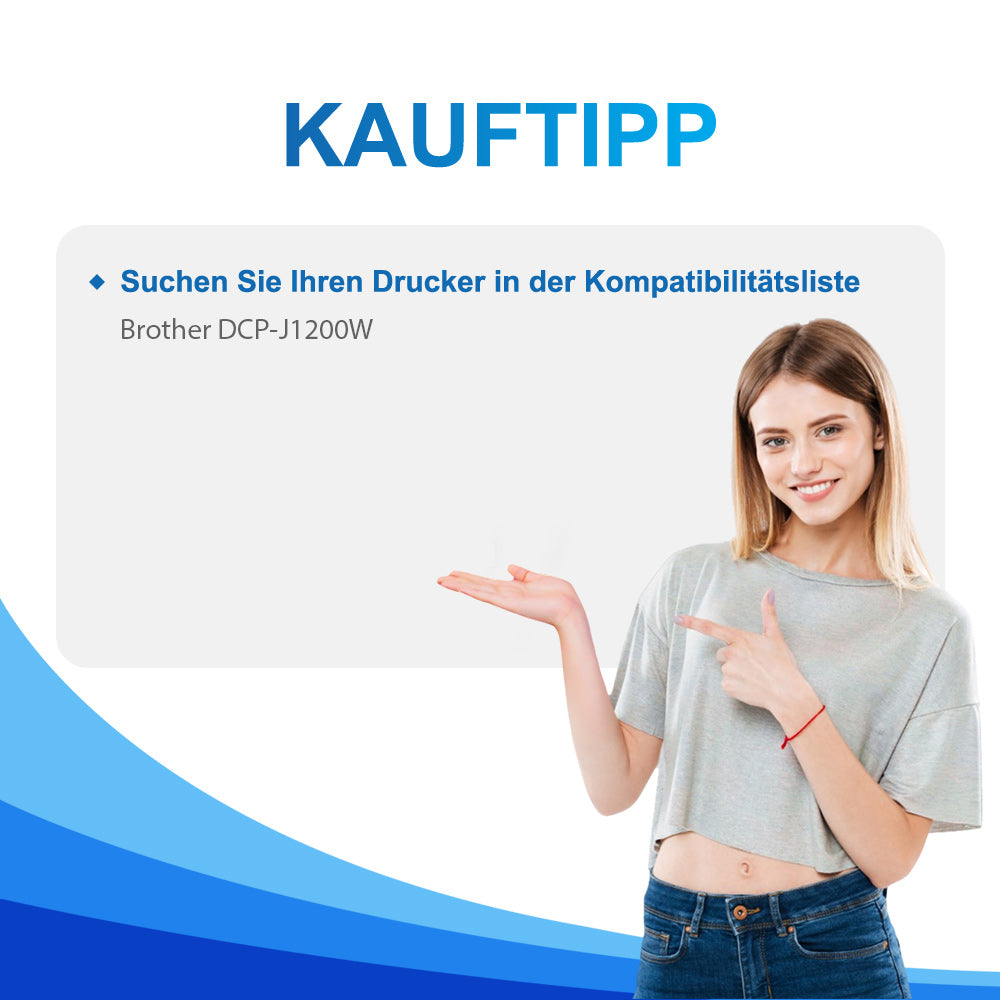 Kompatibel Brother LC424C Druckerpatrone